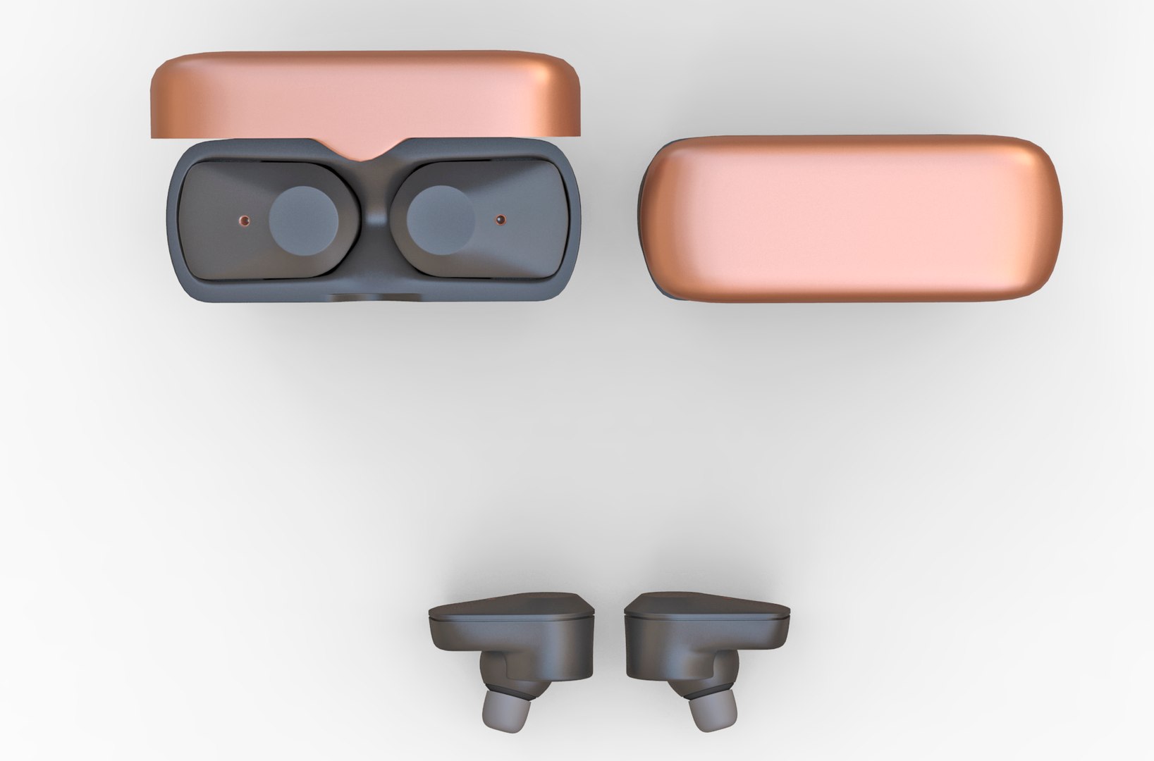 3D Headphones Tws - TurboSquid 1492582