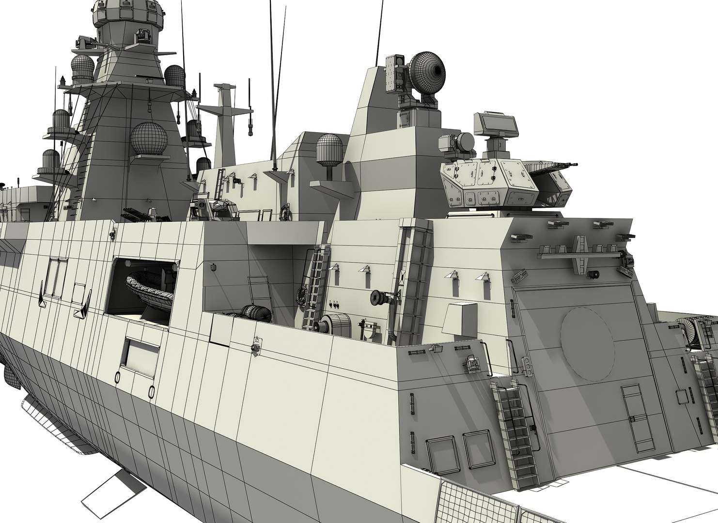 TCG ISTANBUL Turkish ISTIF Class Frigate Model - TurboSquid 2193236