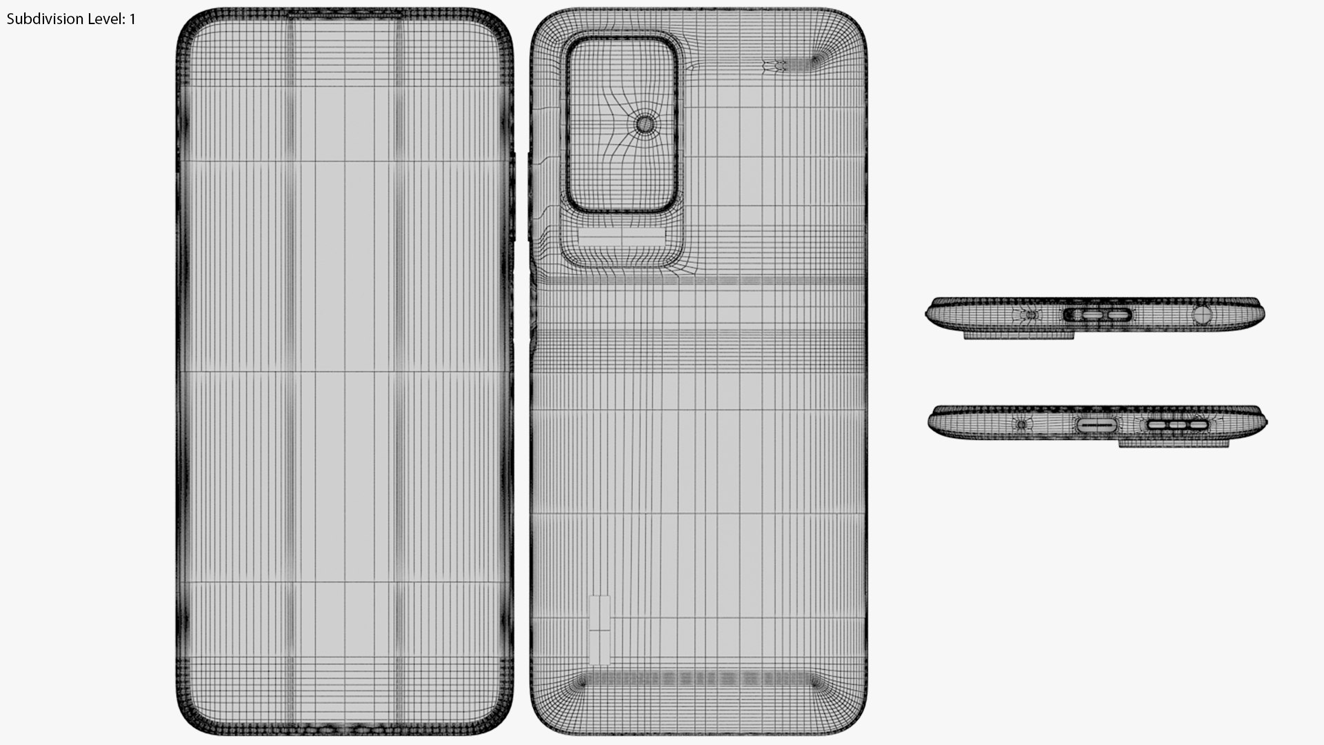 3D Xiaomi Redmi 10 White Model - TurboSquid 1804223