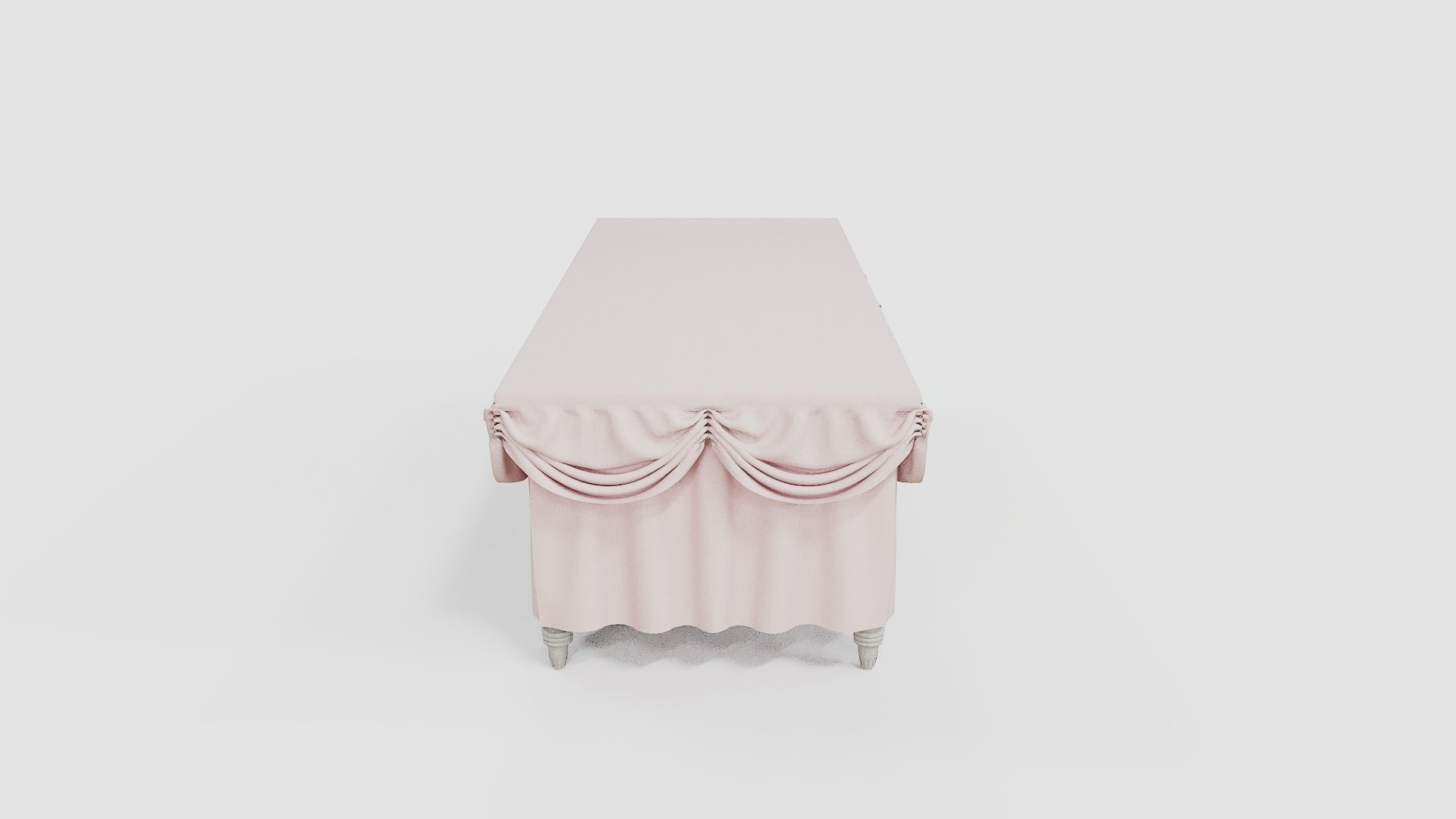 3D model Drape Table for Party Event banquet - TurboSquid 2052524