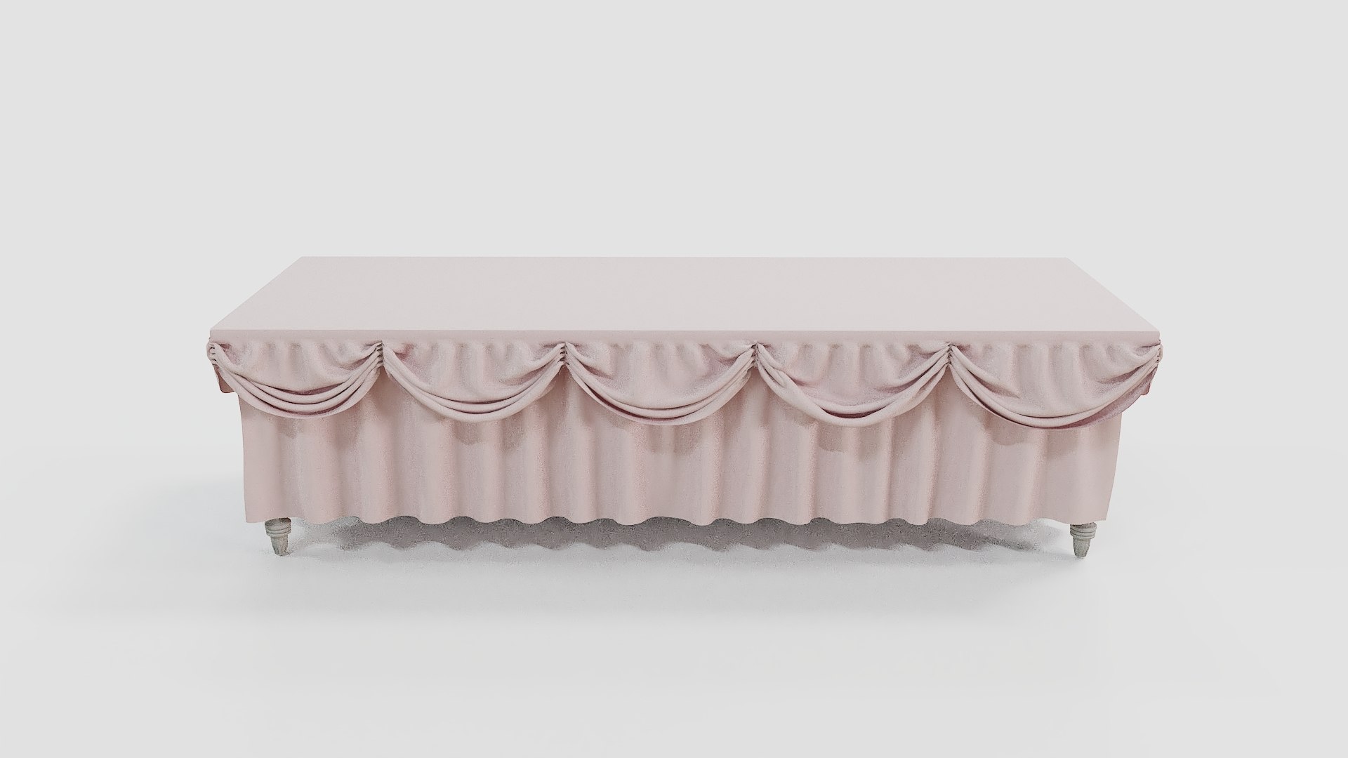 3D model Drape Table for Party Event banquet - TurboSquid 2052524