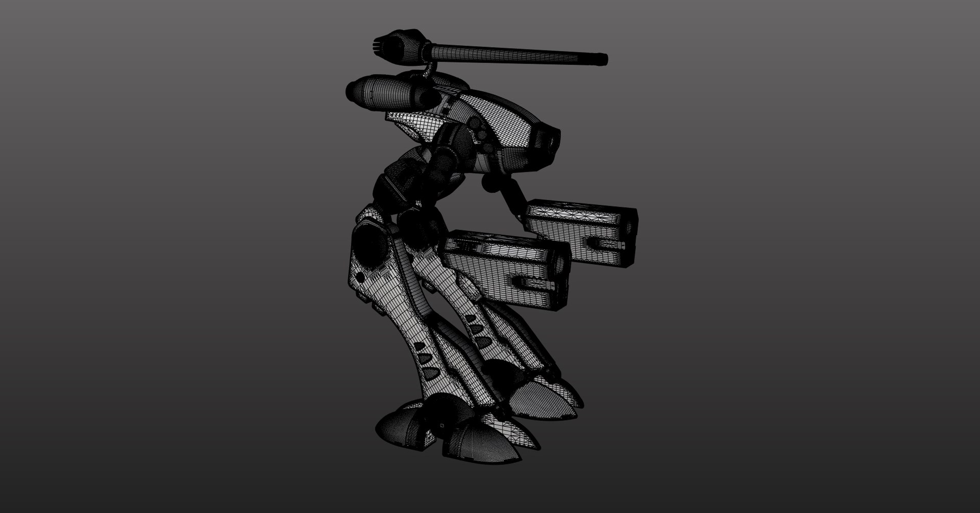 Mecha Rhino V7 3D Model - TurboSquid 1686892