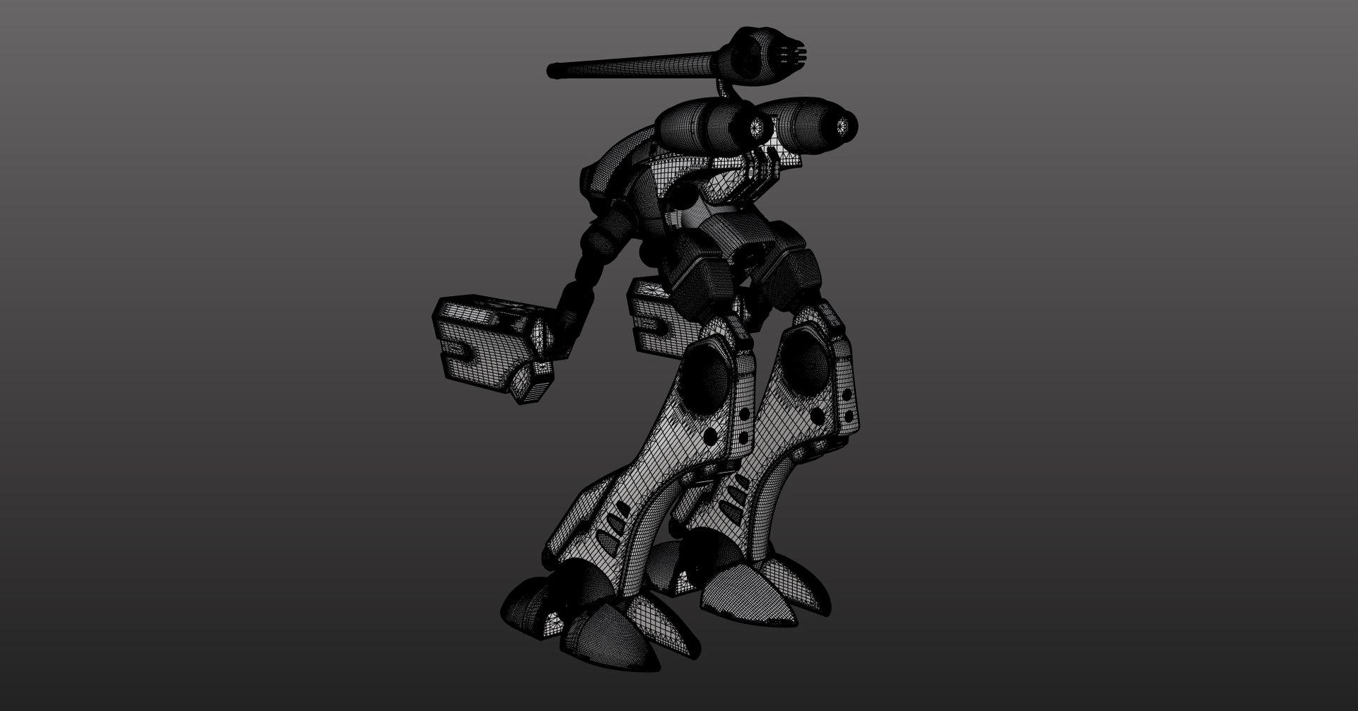 Mecha Rhino V7 3D Model - TurboSquid 1686892