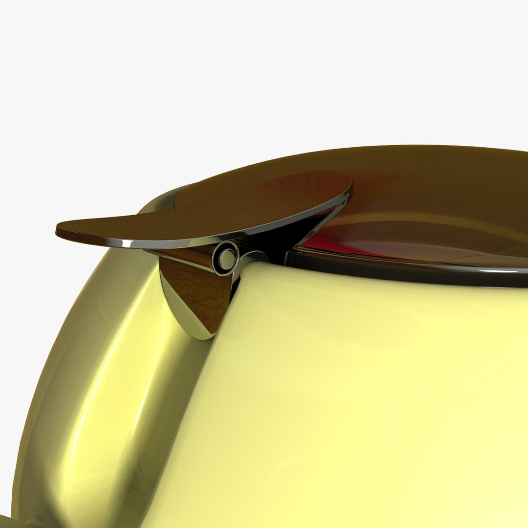 3d Model Modern Teapot