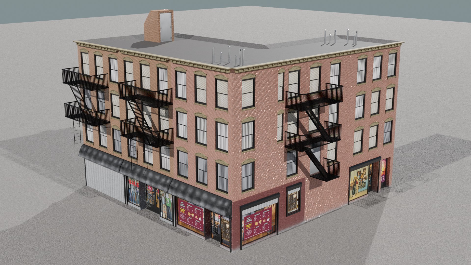 New-york Building 3D Model - TurboSquid 1558417