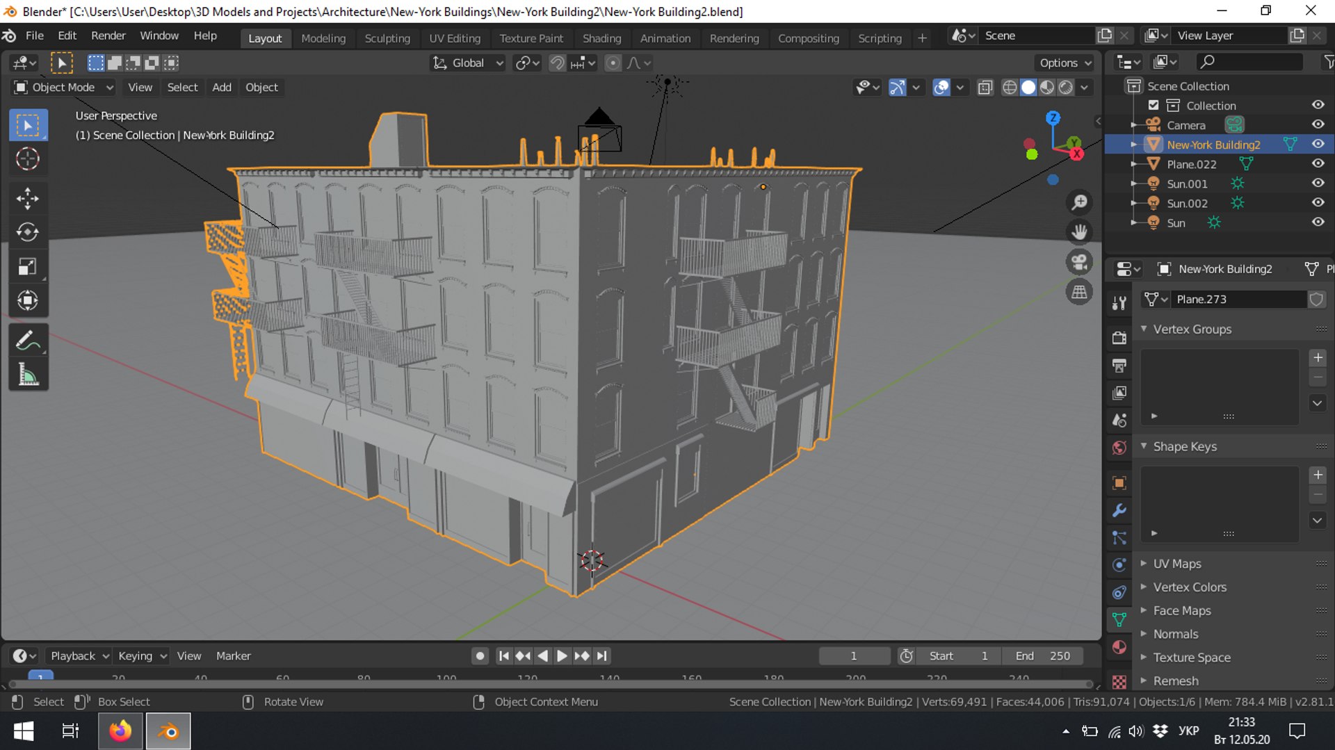 New-york Building 3D Model - TurboSquid 1558417