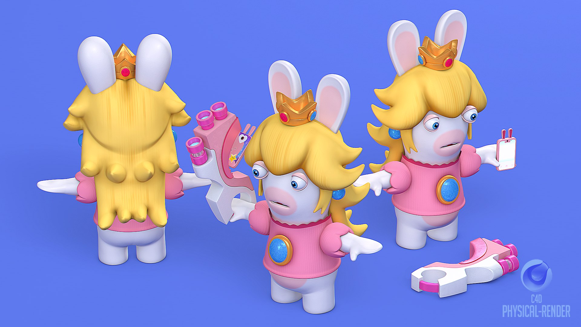 3D model Mario Rabbids Sparks of Hope Collection - TurboSquid 2089182