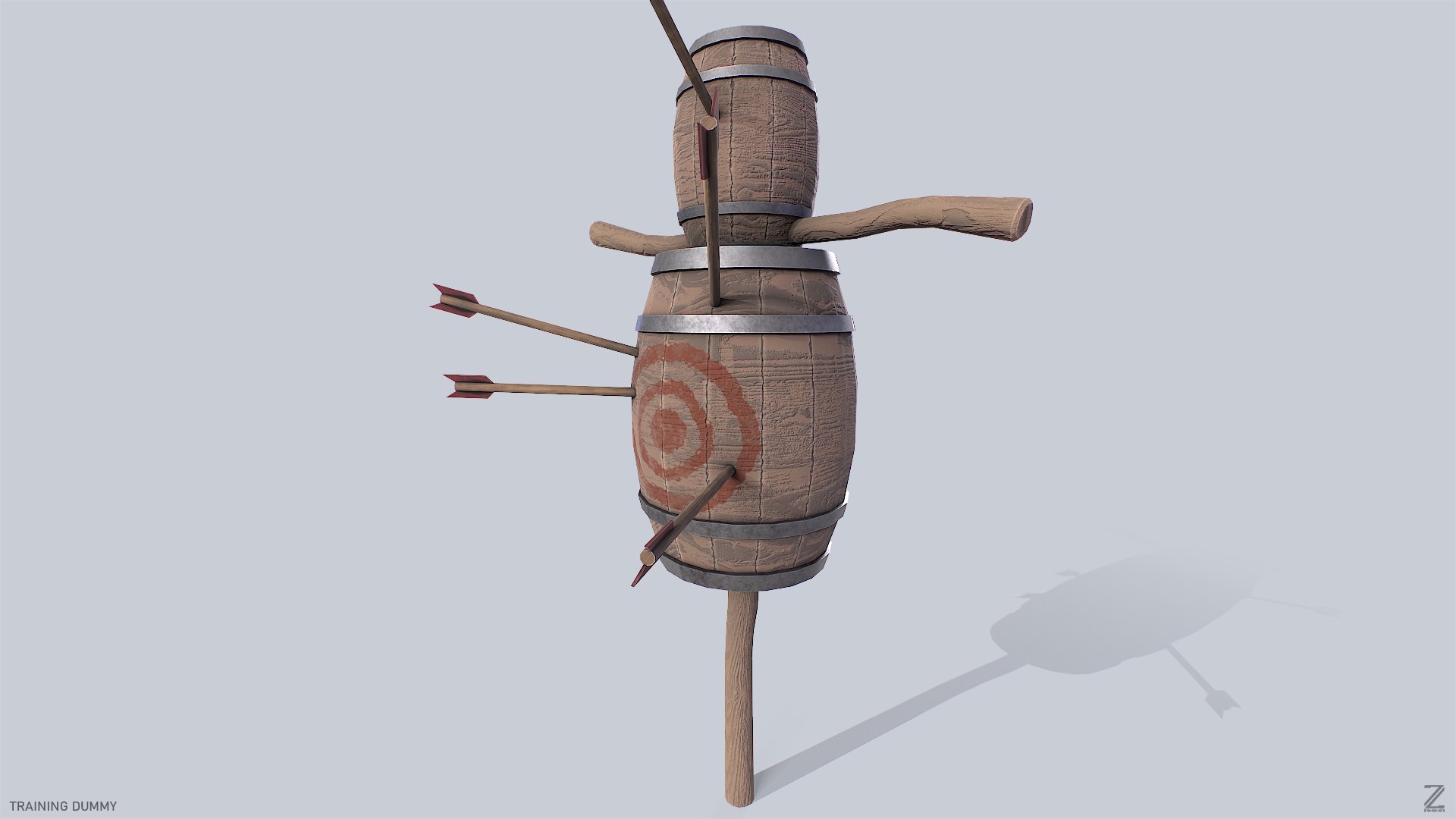 Training Dummy 3D Model - TurboSquid 2432290