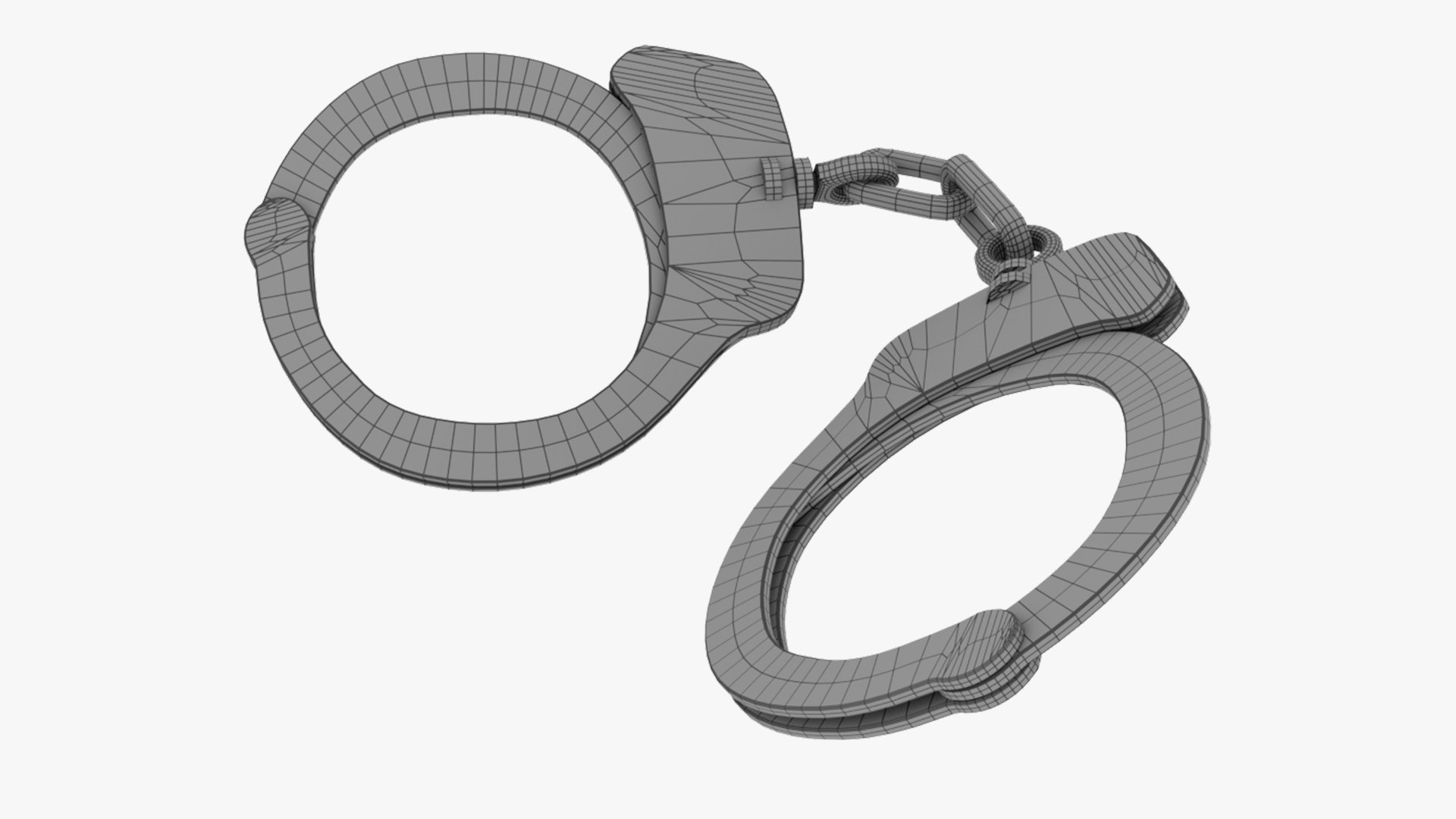 3D Handcuff Model 3D model - TurboSquid 2154481