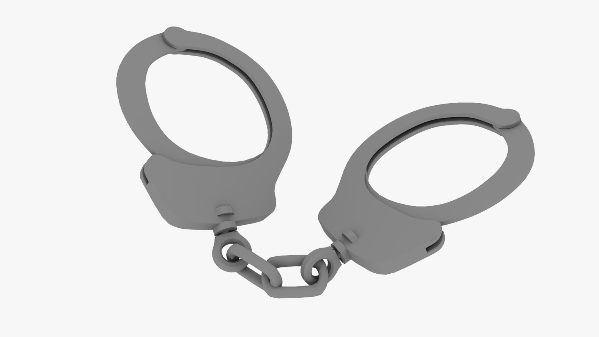 3D Handcuff Model 3D model - TurboSquid 2154481