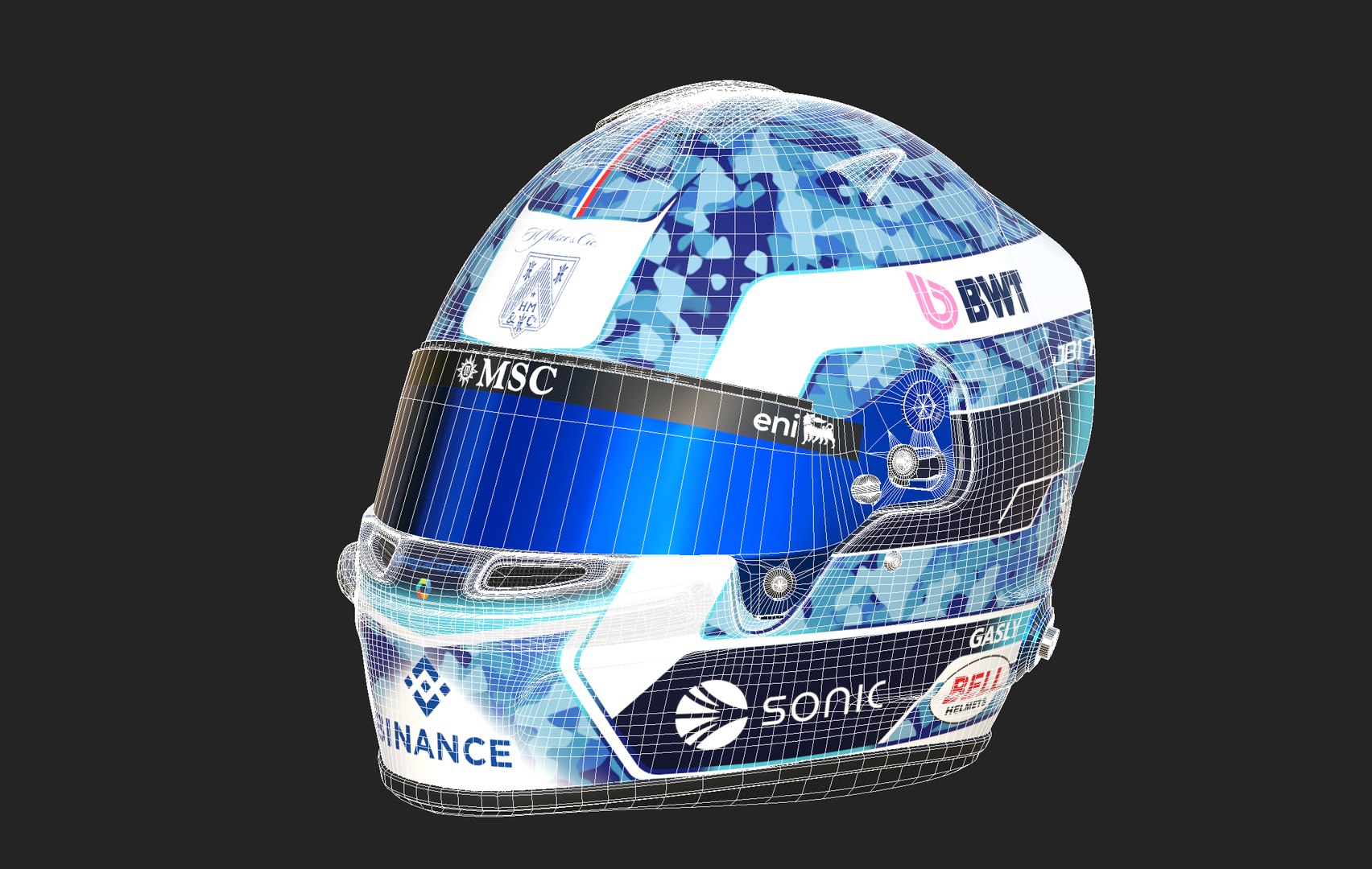 F1 Alpine Racing Suit 2025 Model - TurboSquid 2383728