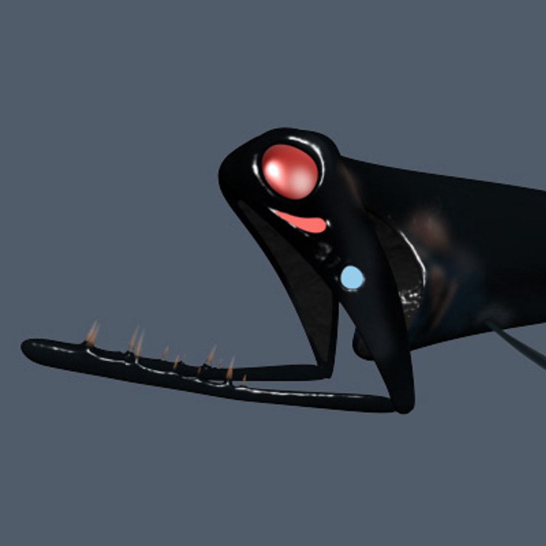 Stoplights Loosejaw - Fish 3d Model