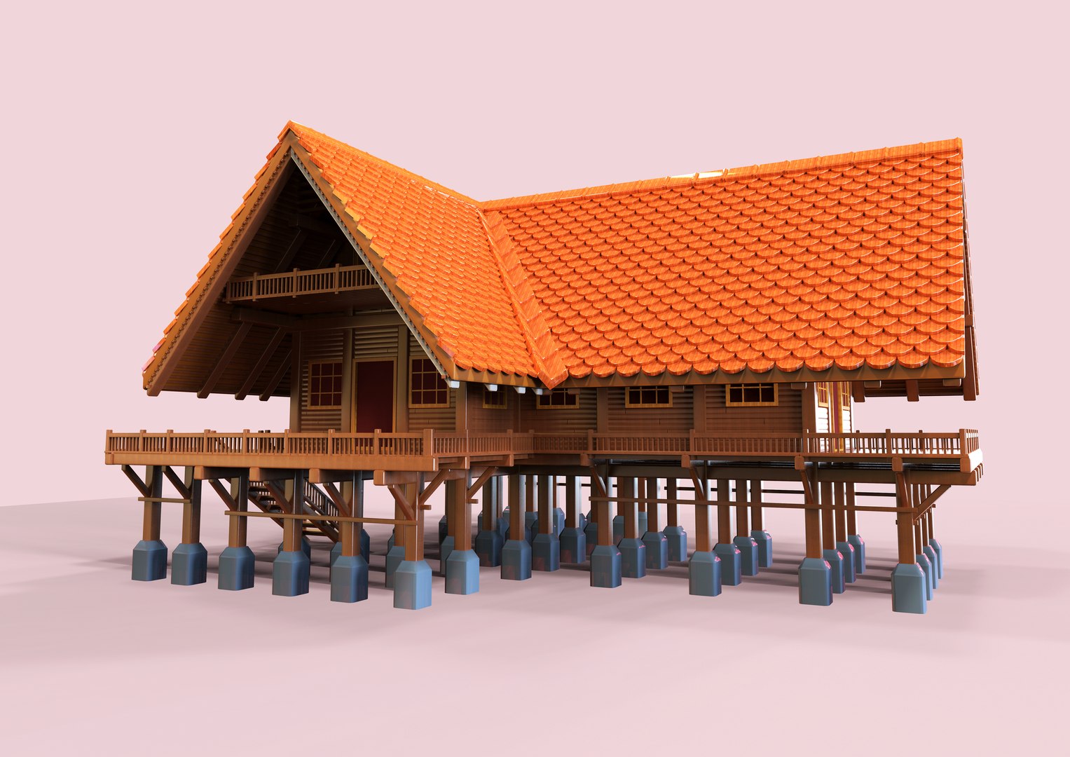 3D Model Tree House - TurboSquid 1613656