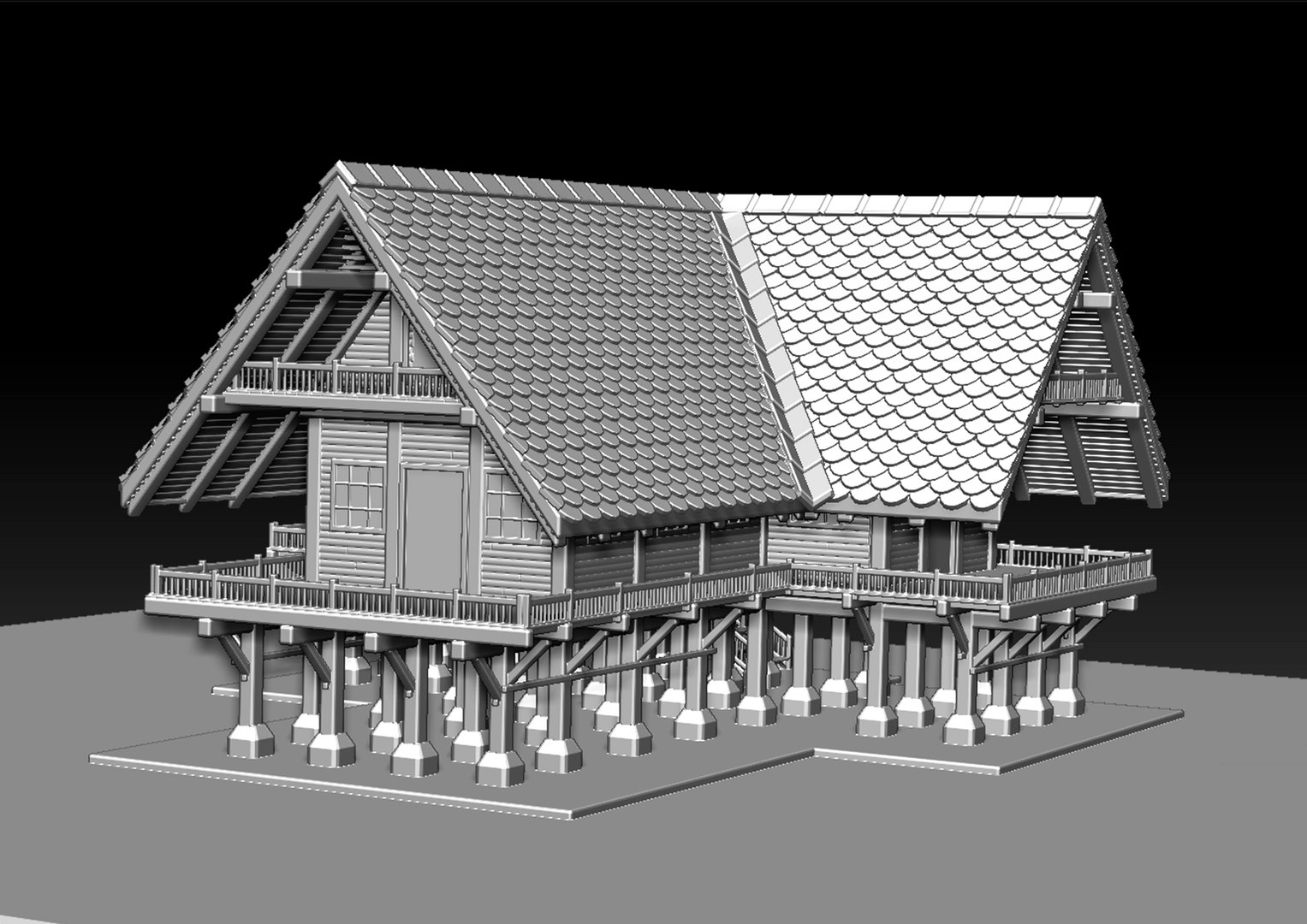 3D Model Tree House - TurboSquid 1613656