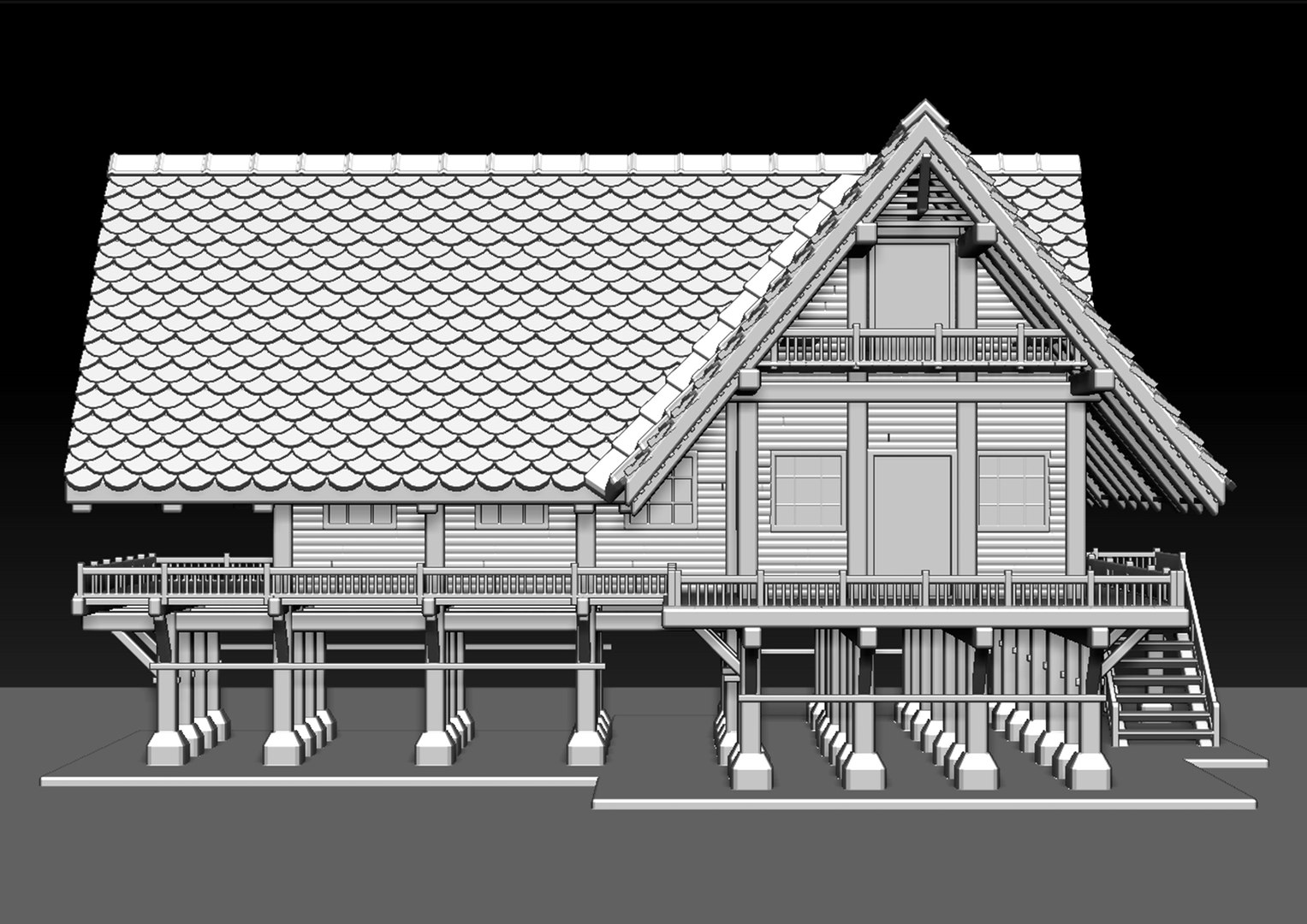 3D Model Tree House - TurboSquid 1613656