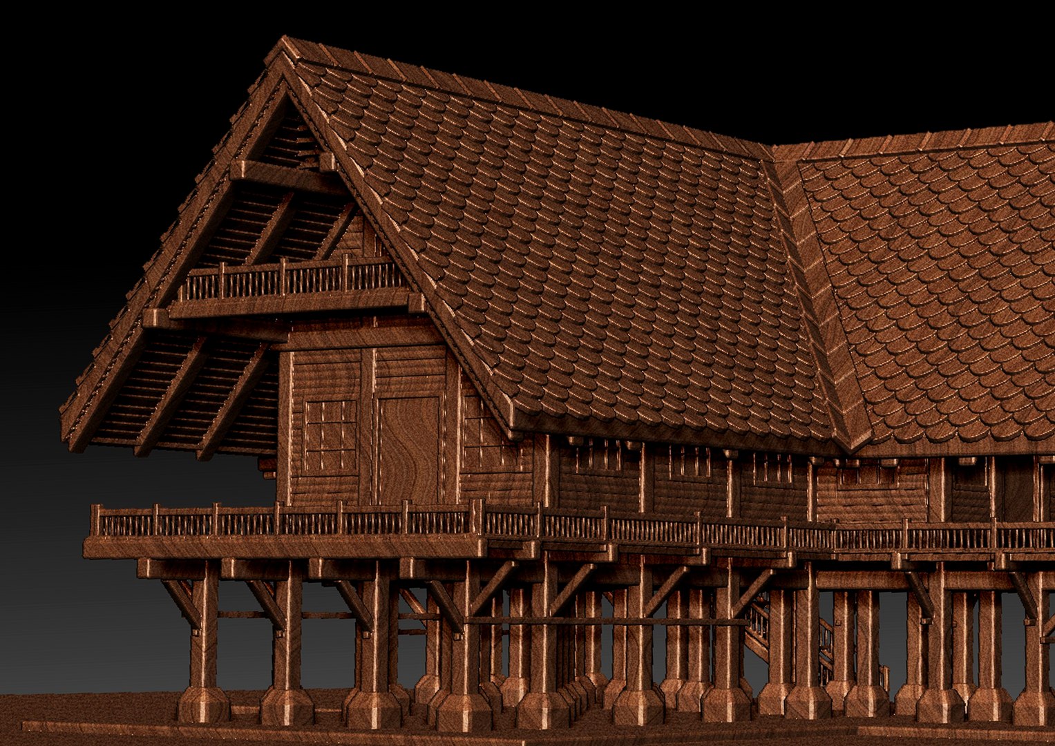 3D Model Tree House - TurboSquid 1613656