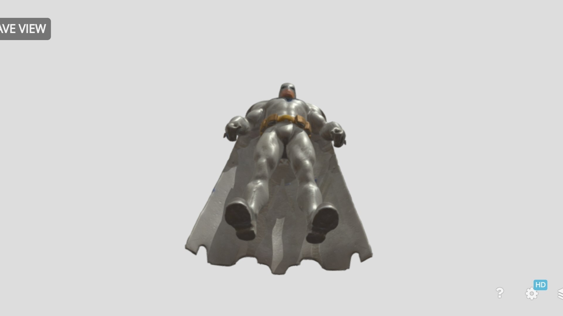 Batman Metallic 3d Model Model - TurboSquid 2309766