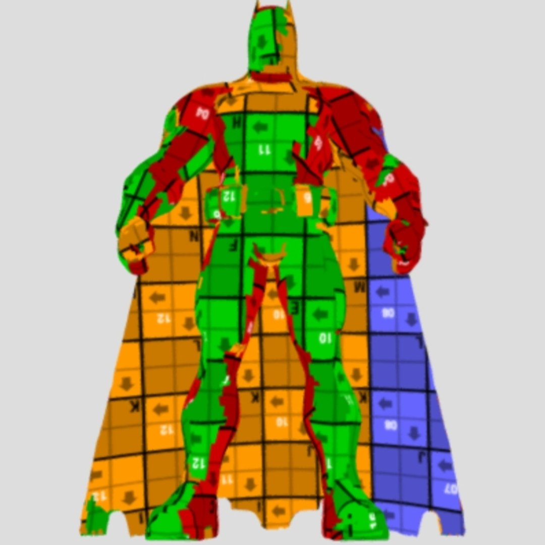 Batman Metallic 3d Model Model - TurboSquid 2309766