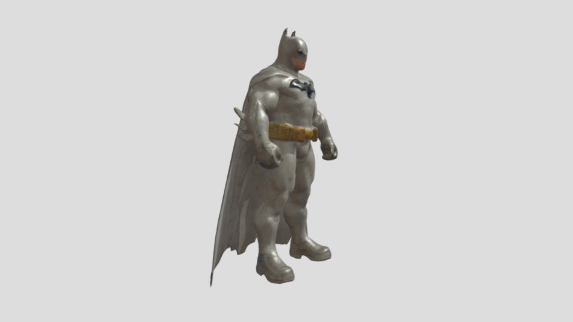 Batman Metallic 3d Model Model - TurboSquid 2309766