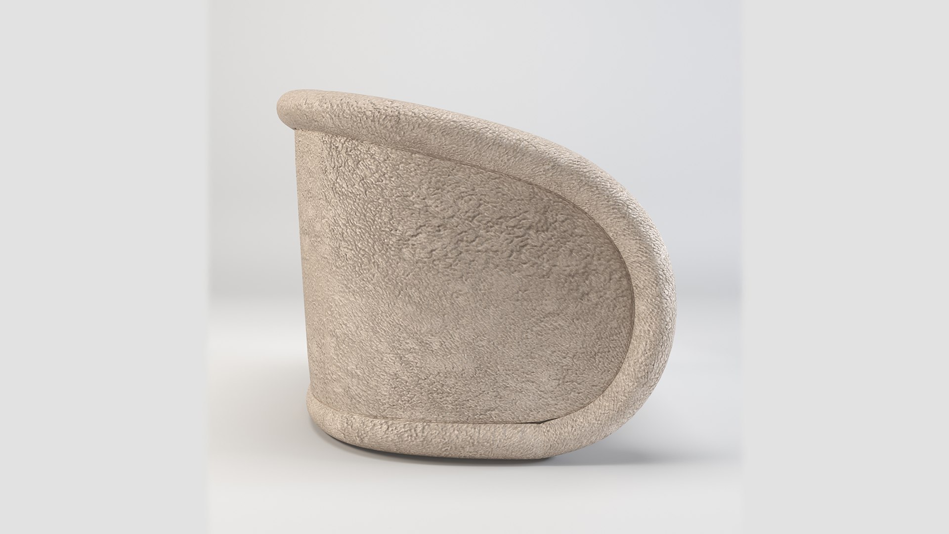 Modern Moucle Swivel Armchair 3d Model 3D - TurboSquid 2368723