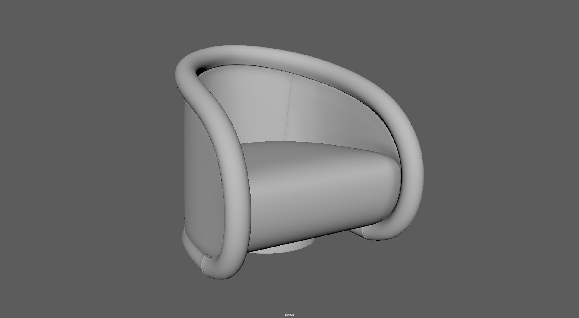 Modern Moucle Swivel Armchair 3d Model 3D - TurboSquid 2368723