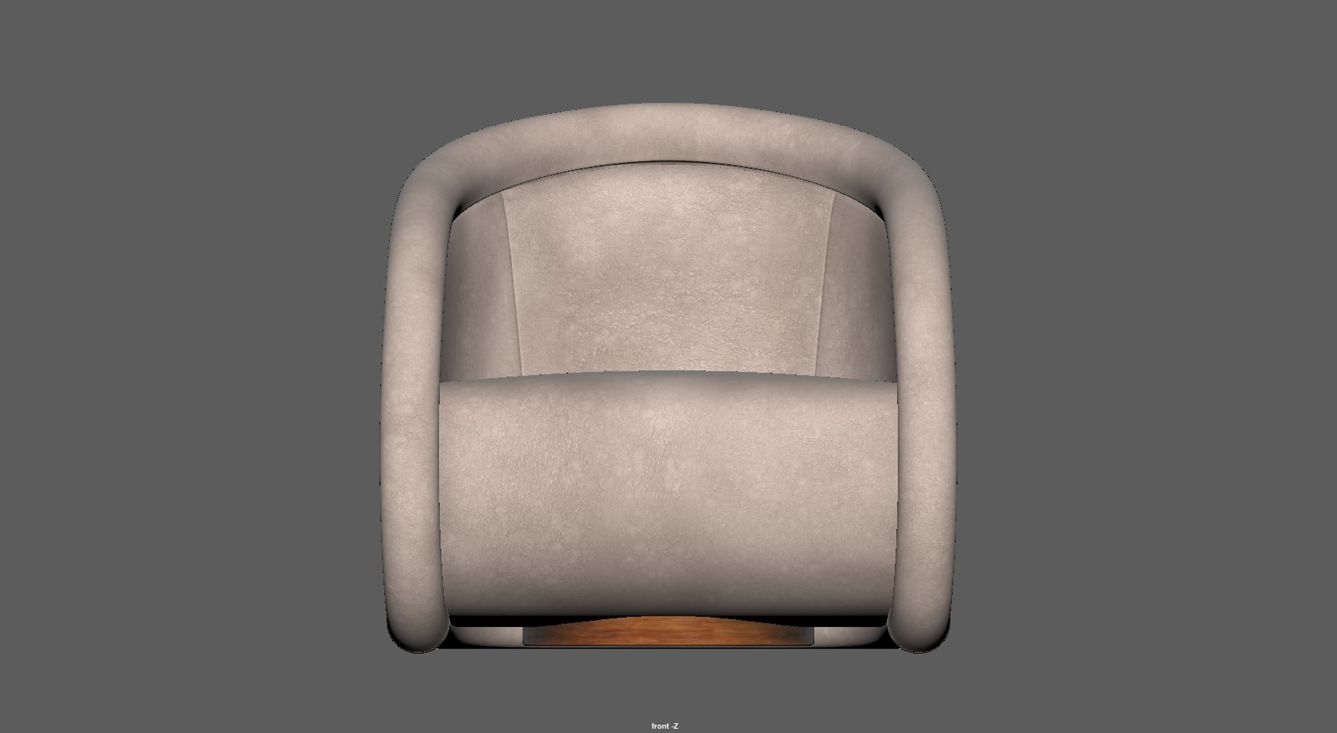 Modern Moucle Swivel Armchair 3d Model 3D - TurboSquid 2368723