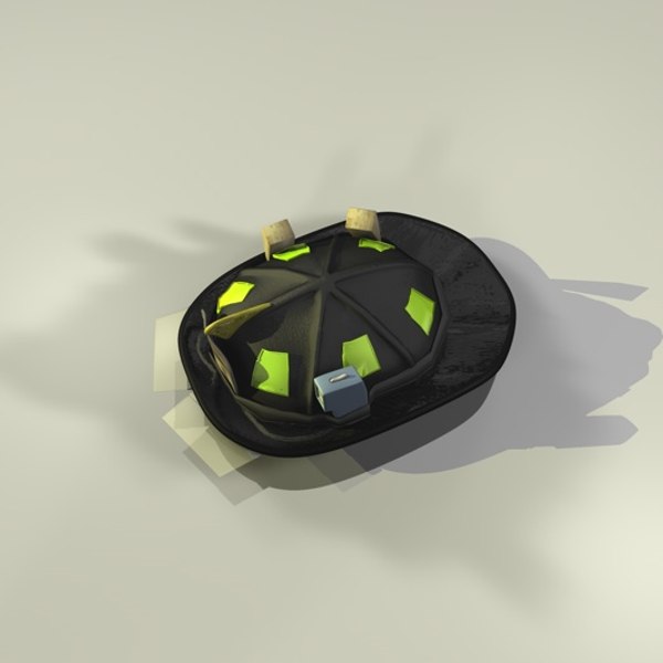 3d model helmet firefighter