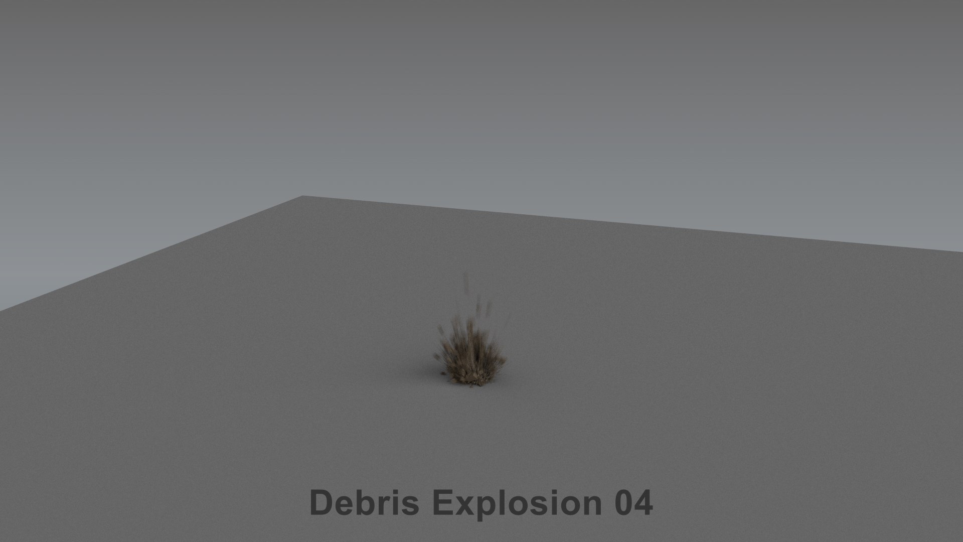3D Debris Explosion 04 - ABC Model - TurboSquid 1816364