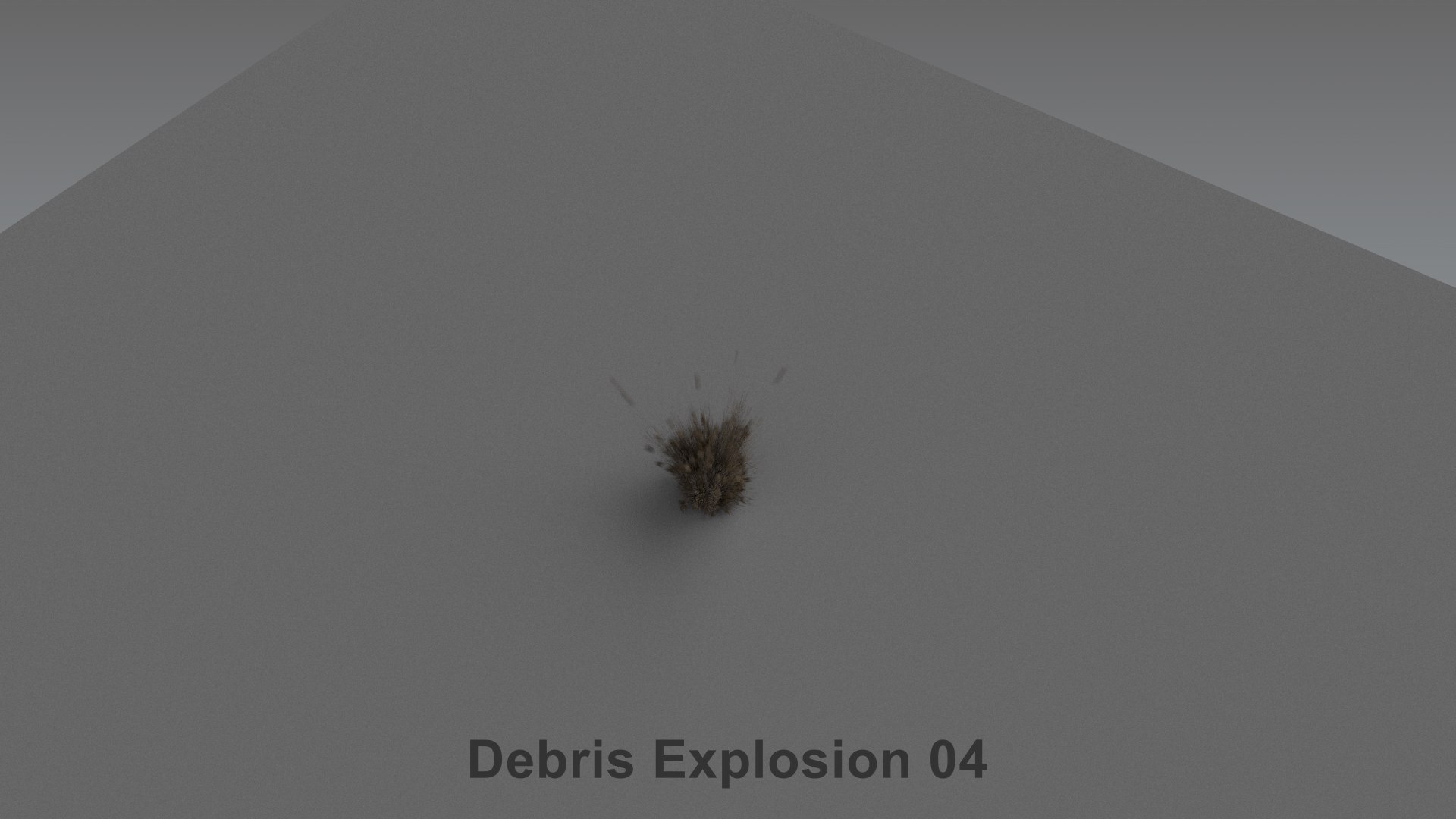 3D Debris Explosion 04 - ABC Model - TurboSquid 1816364