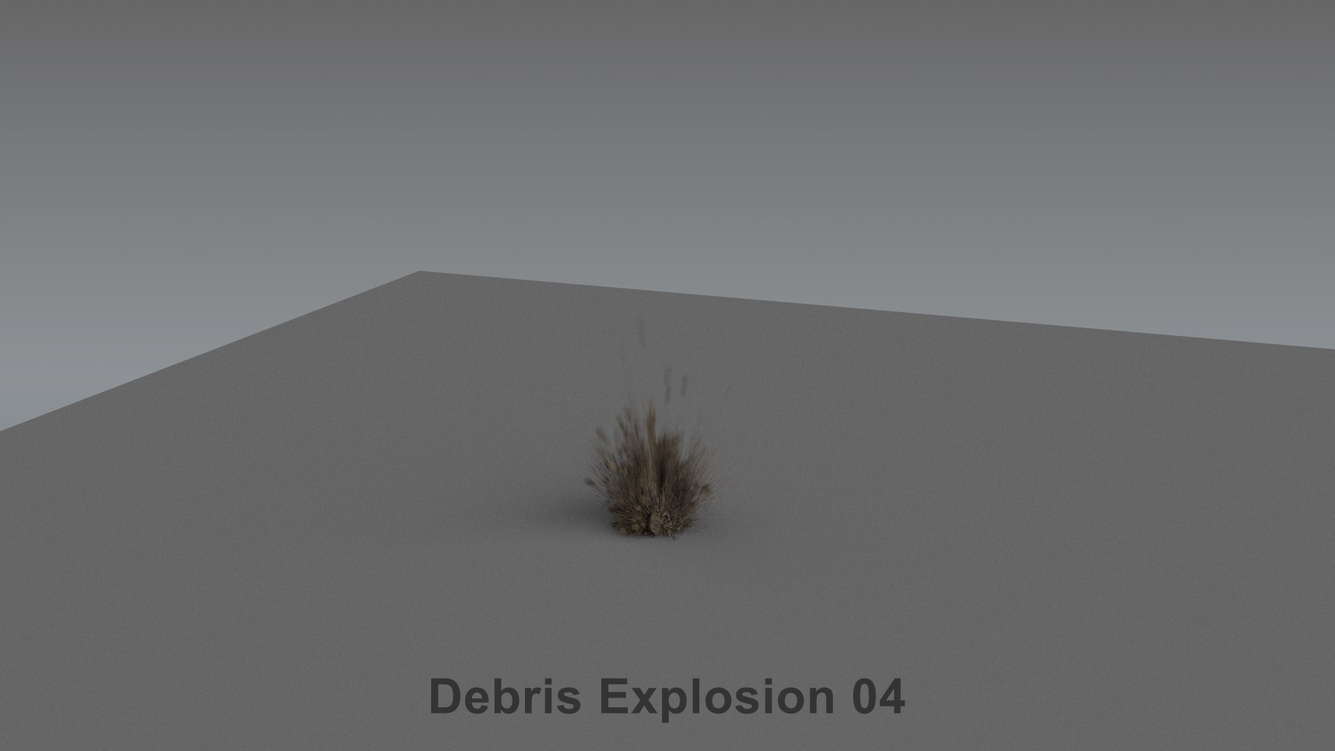 3D Debris Explosion 04 - ABC Model - TurboSquid 1816364
