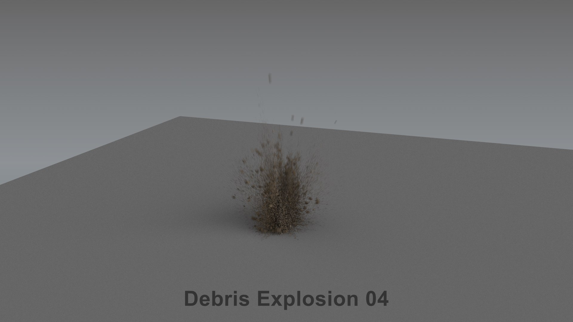 3D Debris Explosion 04 - ABC Model - TurboSquid 1816364