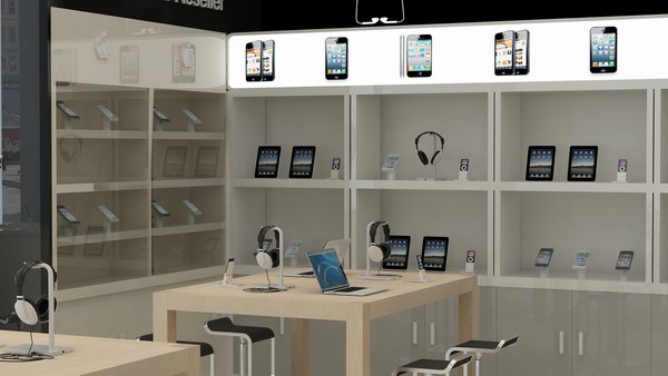 Apple Store Interior 01 3D - TurboSquid 1723692
