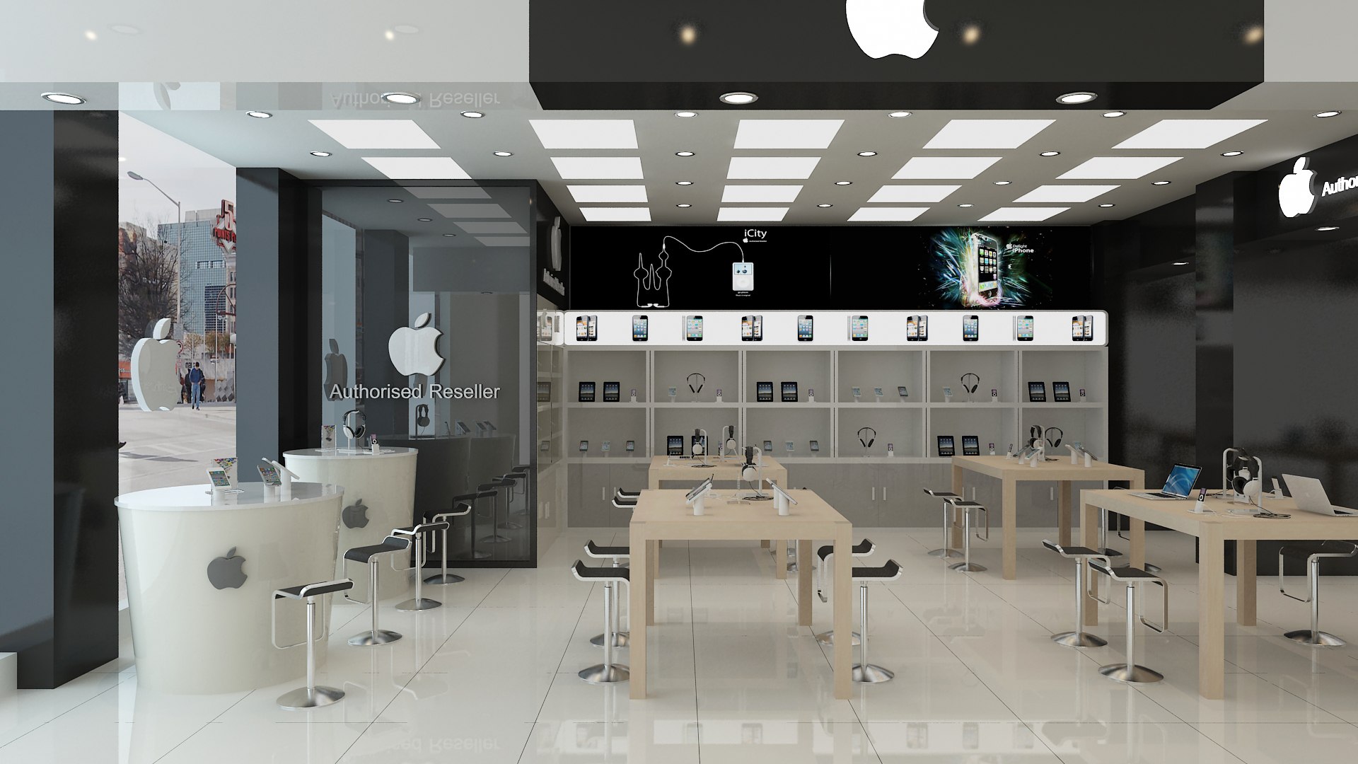 Apple Store Interior 01 3D - TurboSquid 1723692