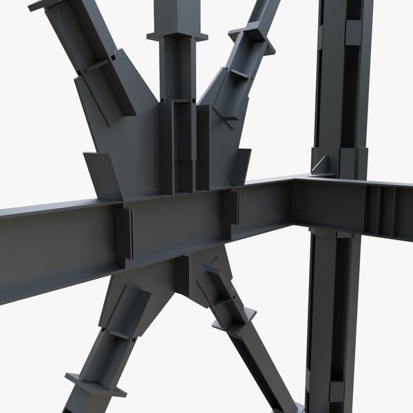 3D modular steel construction components model - TurboSquid 1155114