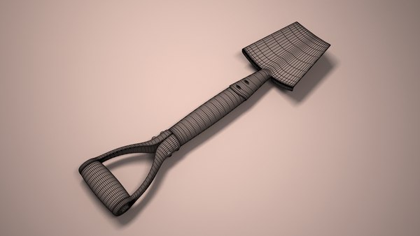 3D Small shovel - TurboSquid 1971231