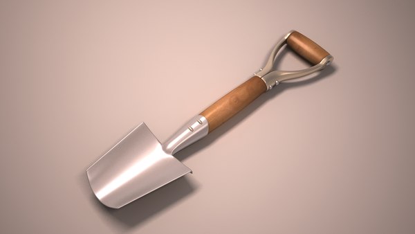 3D Small shovel - TurboSquid 1971231