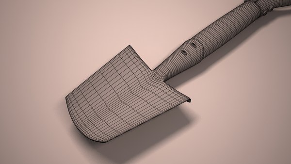 3D Small shovel - TurboSquid 1971231