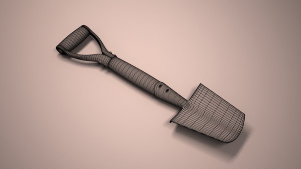 3D Small shovel - TurboSquid 1971231