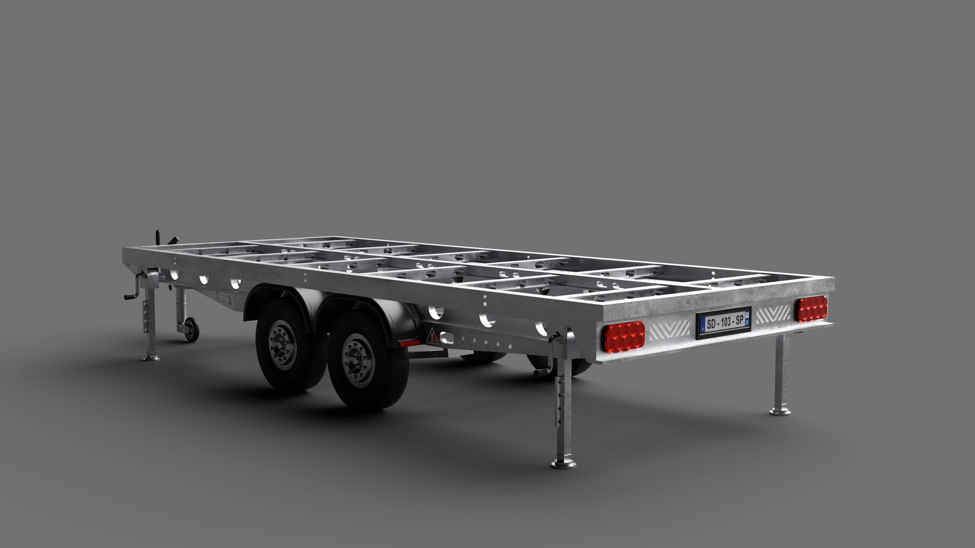 3D Trailer - TurboSquid 1568916