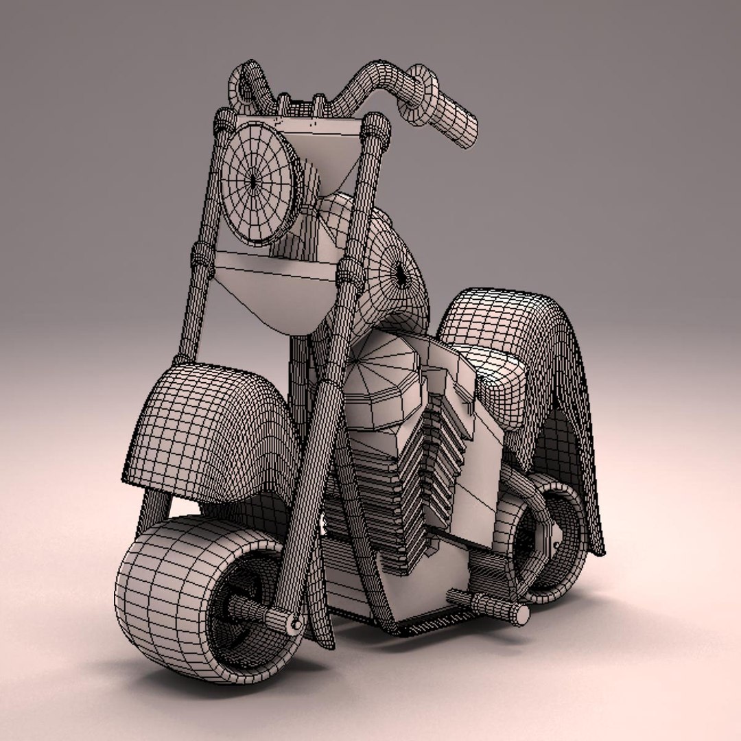 3d Model Minichopper 2
