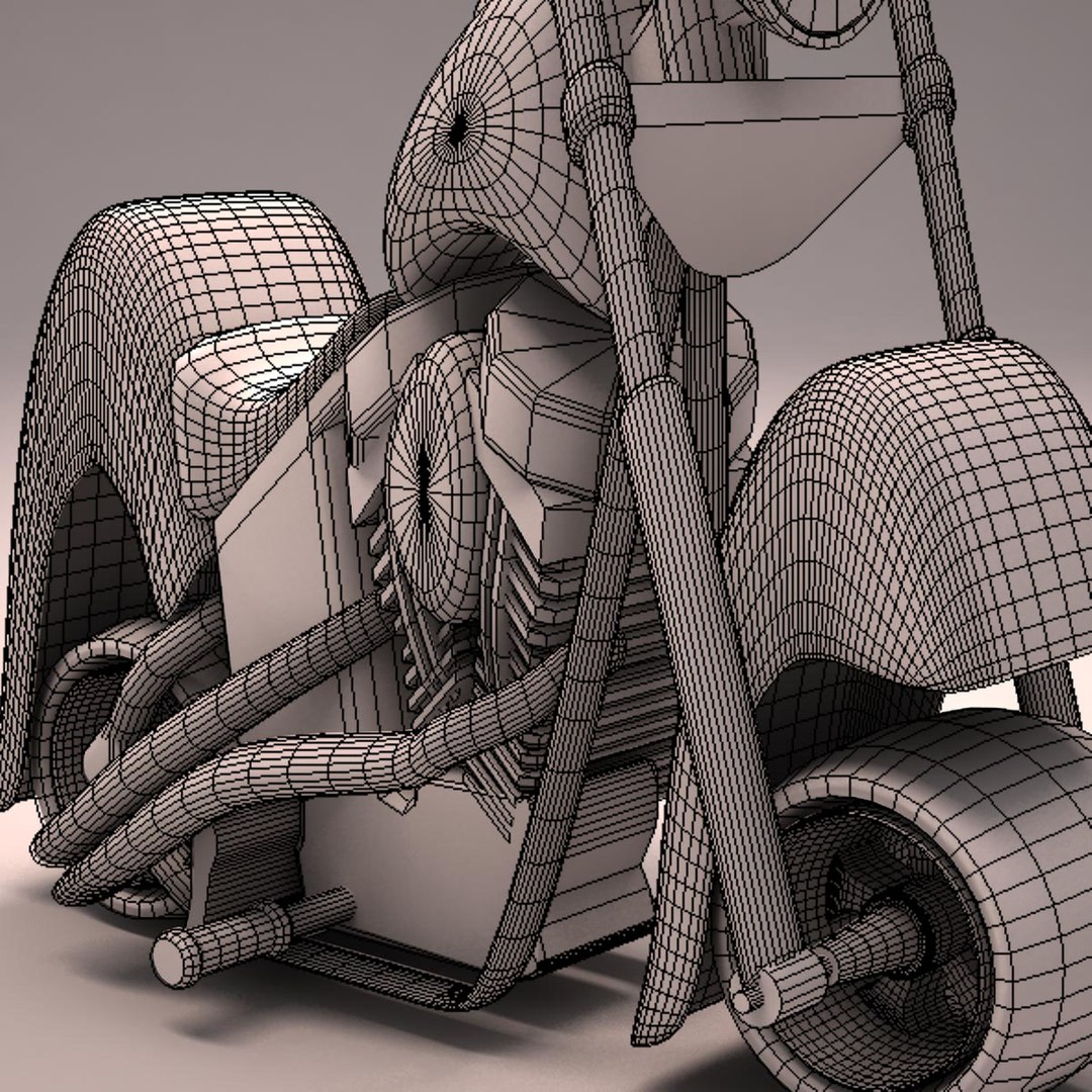 3d Model Minichopper 2