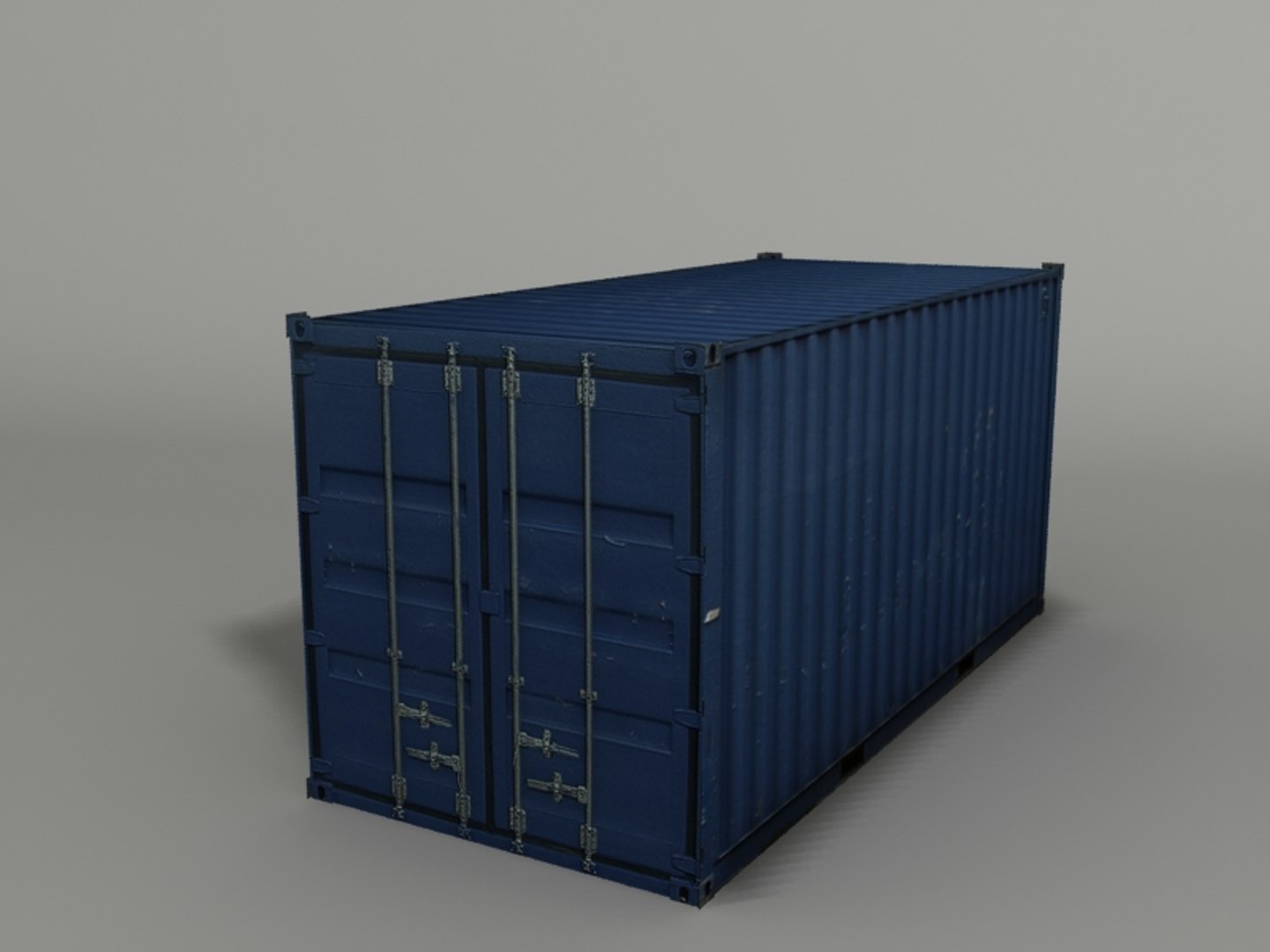 Shipping Container 3d 3ds