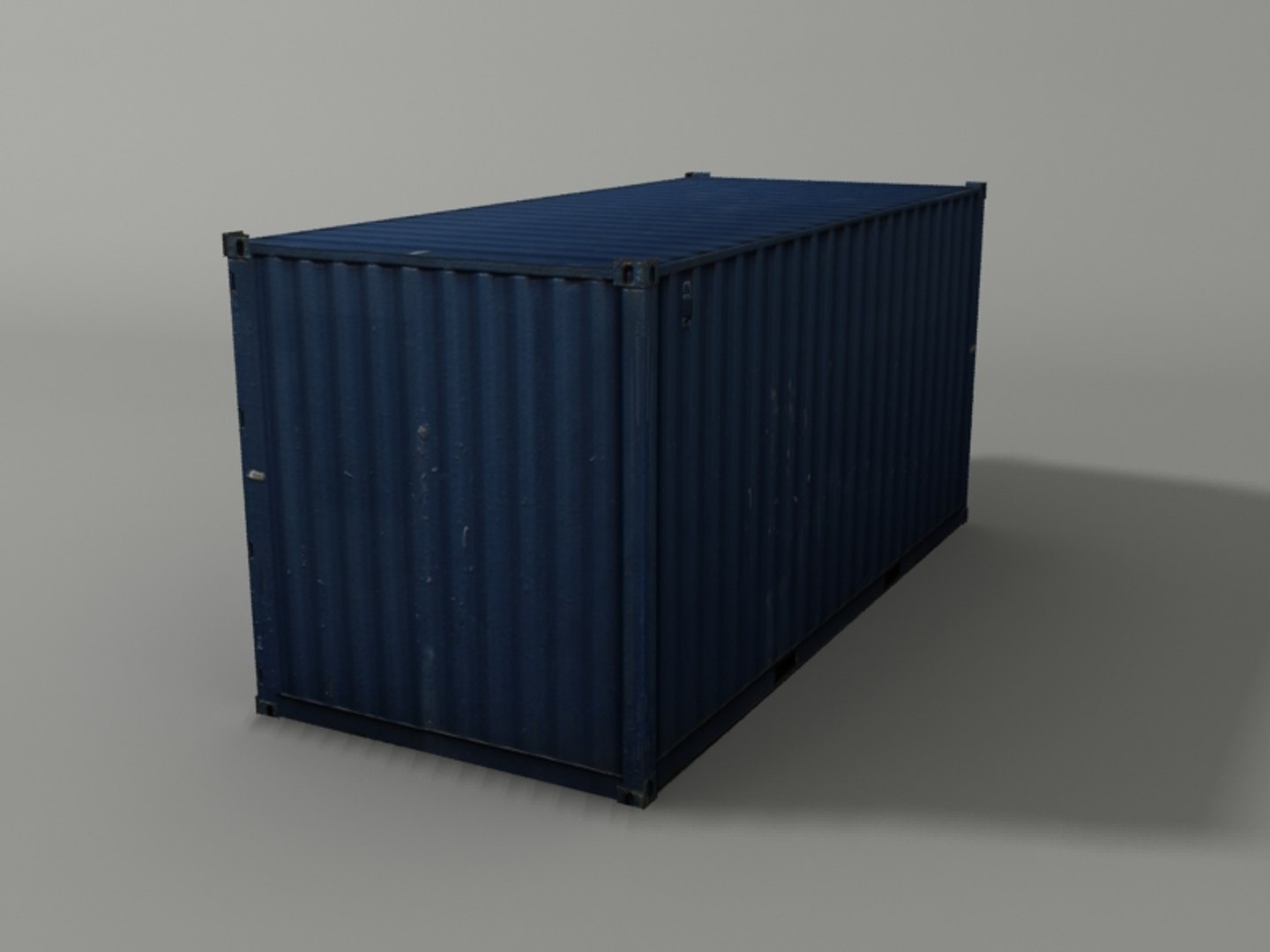 Shipping Container 3d 3ds