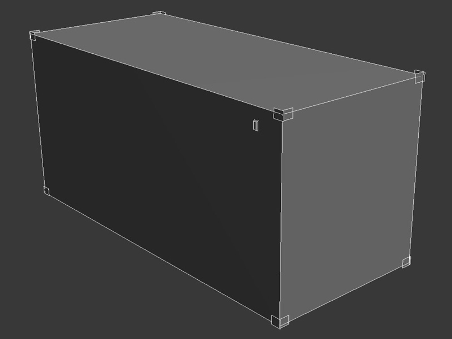 Shipping Container 3d 3ds