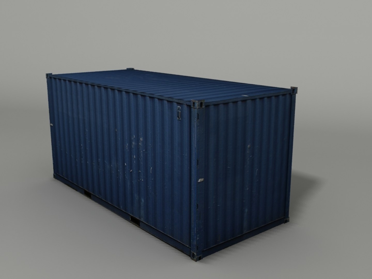Shipping Container 3d 3ds