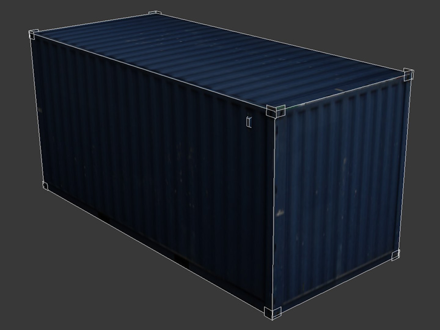 Shipping Container 3d 3ds