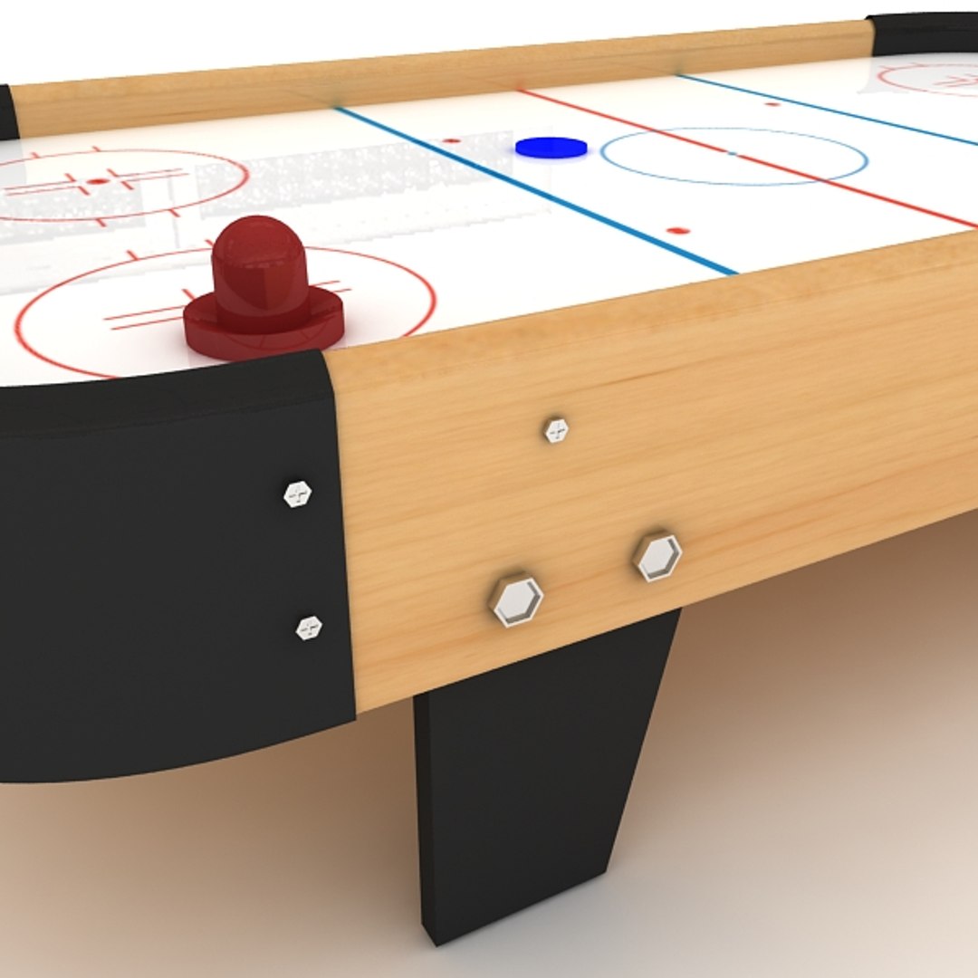 3d Air Hockey Table Model