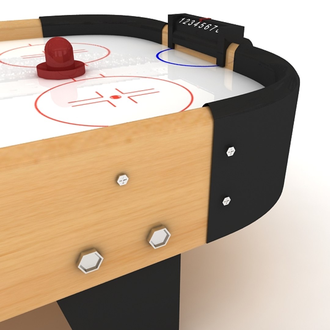 3d Air Hockey Table Model