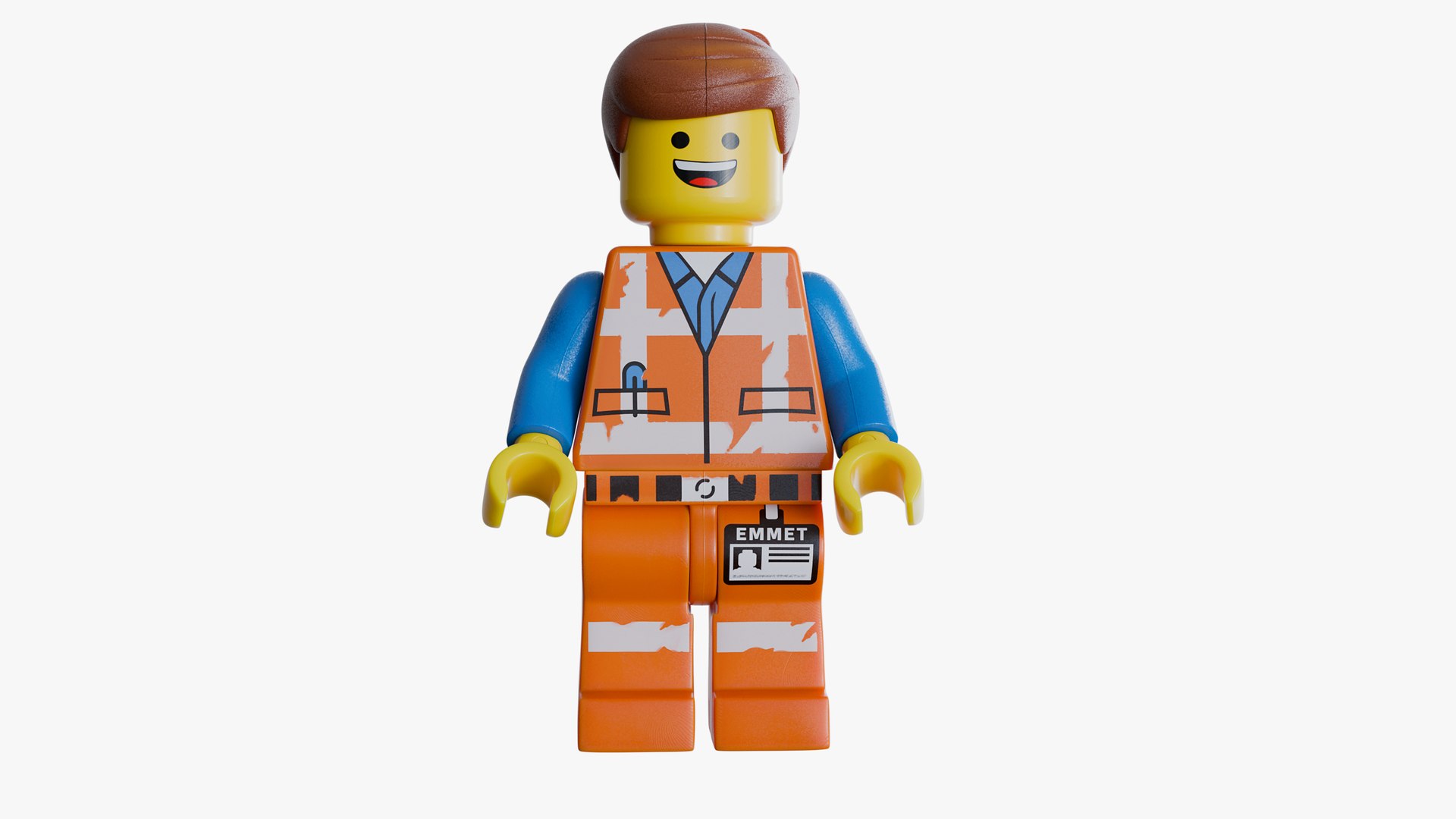 Lego Figure Movie Emmet 3D - TurboSquid 2338559