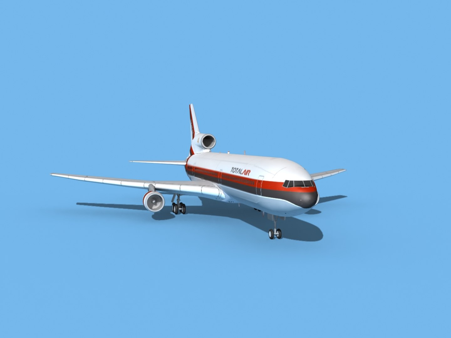 Lockheed L-1011-10 Air 3D Model - TurboSquid 1488952